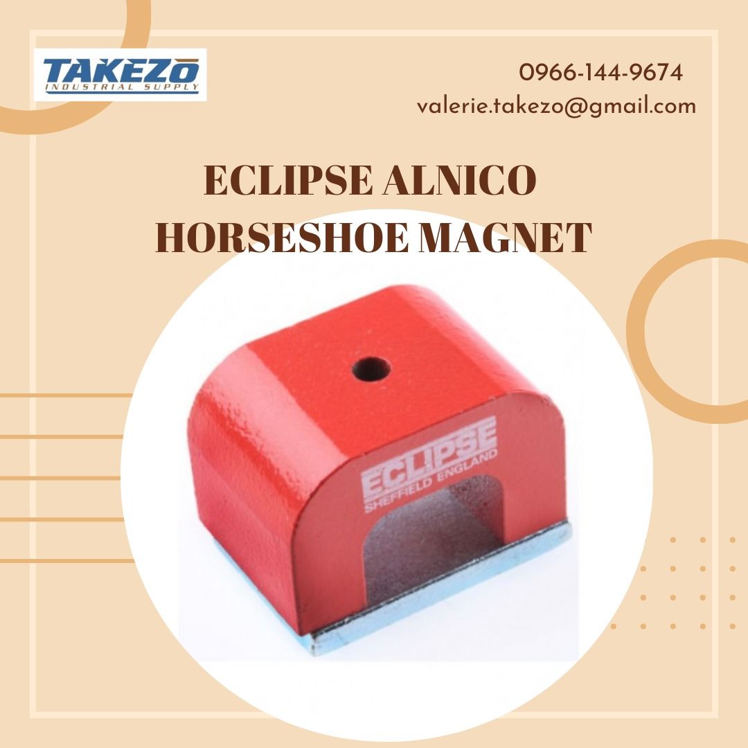 ECLIPSE ALNICO HORSESHOE MAGNET, Commercial & Industrial, Industrial ...