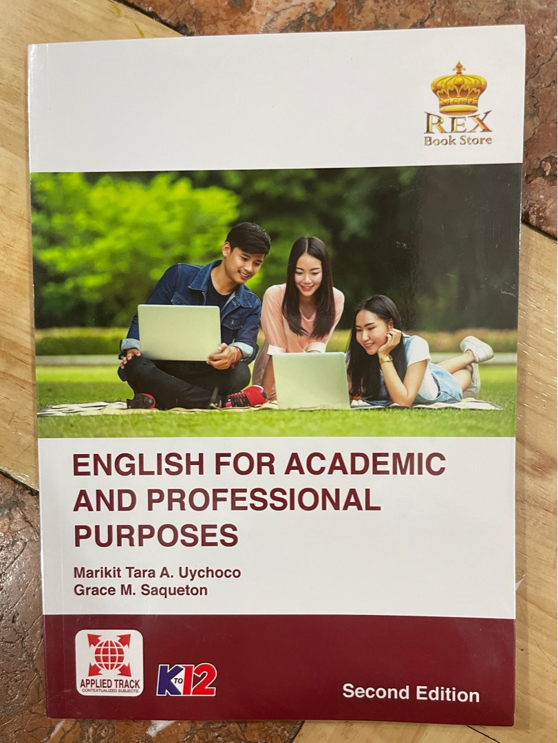 English for Academic and Professional Purposes | Uychoco & Saqueton ...