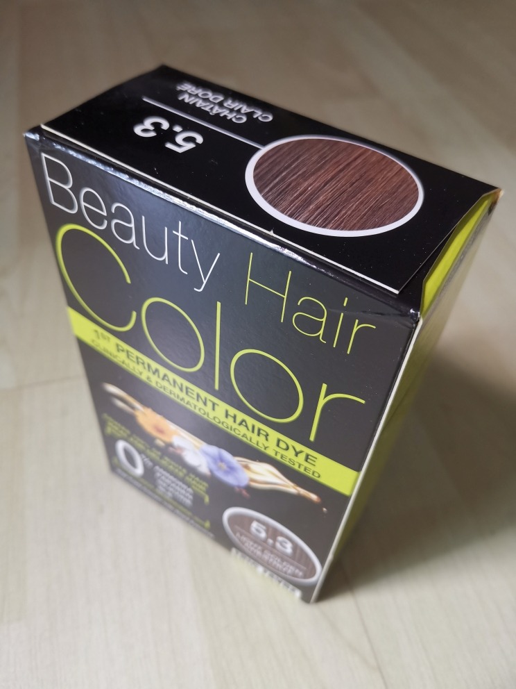 Eric Favre Hair Color 5.3 (plant extract, no ammonia), Beauty ...