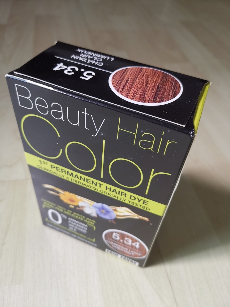 Eric Favre Hair Color 5.34 (plant extract, no ammonia), Beauty ...