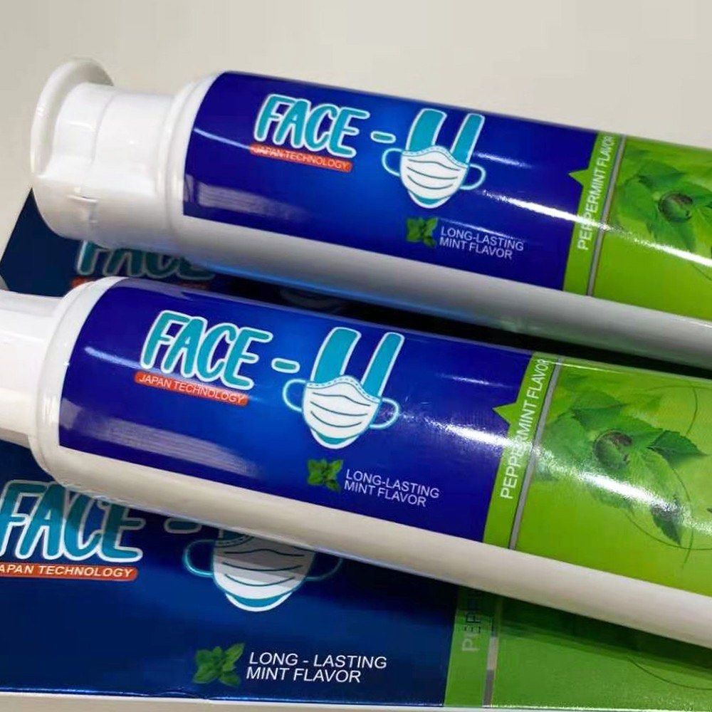 FDA Approved FACEU Whitening Peppermint Food Graded Healthy Family Size ...