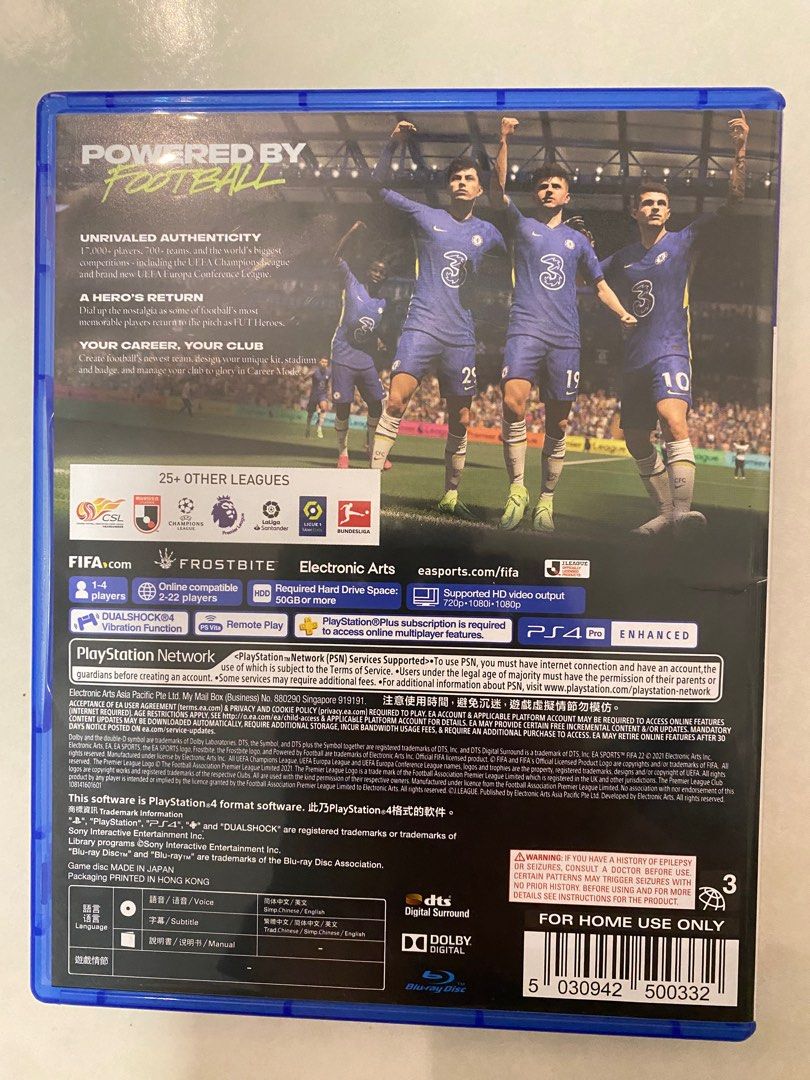 Fifa 22 PS4, Video Gaming, Video Games, PlayStation on Carousell