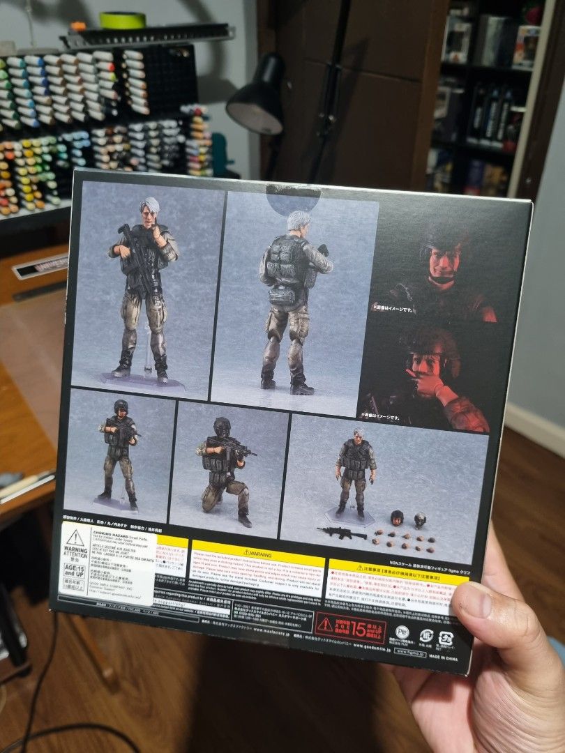 Figma Cliff from Death Stranding, Hobbies & Toys, Toys & Games on Carousell