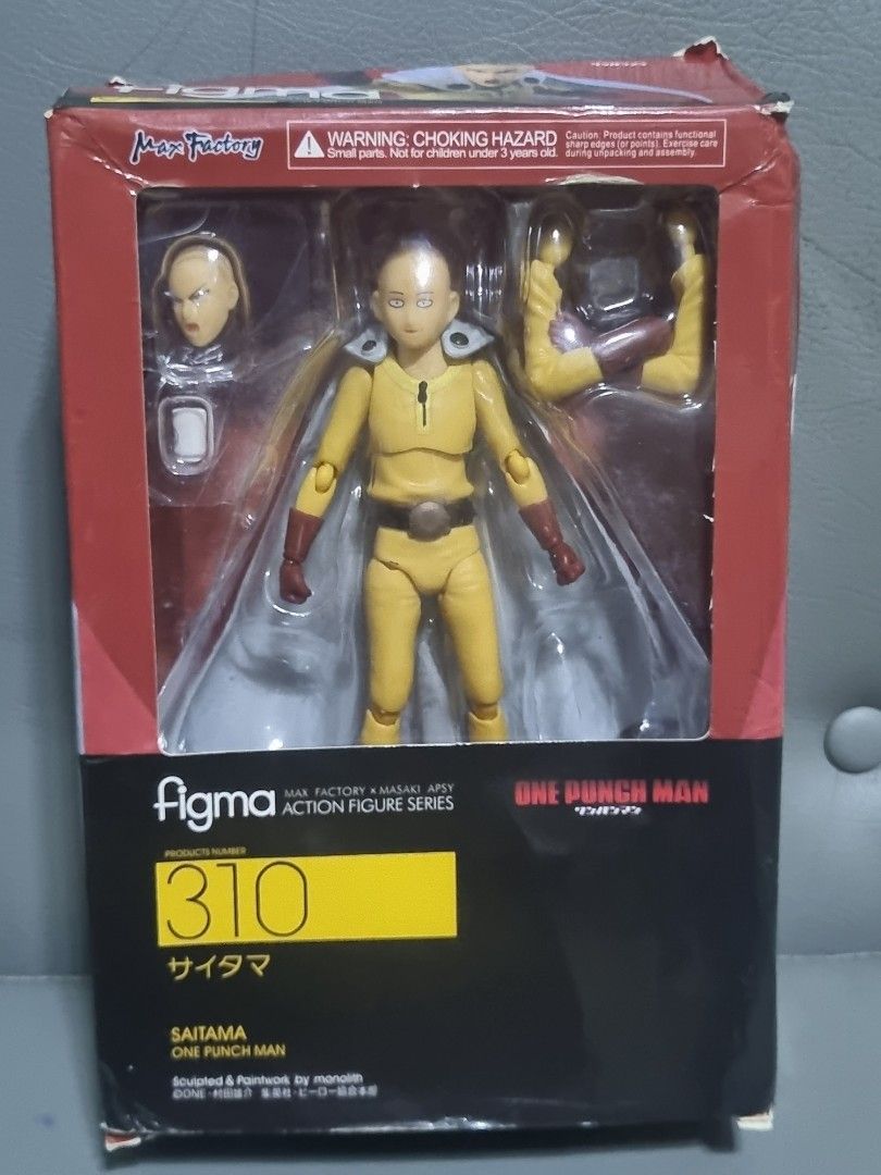 Figma Saitama One Punch Man K.O., Hobbies & Toys, Toys & Games on Carousell