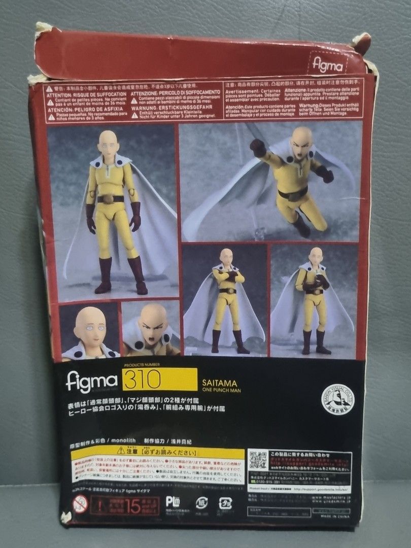Figma Saitama One Punch Man K.O., Hobbies & Toys, Toys & Games on Carousell