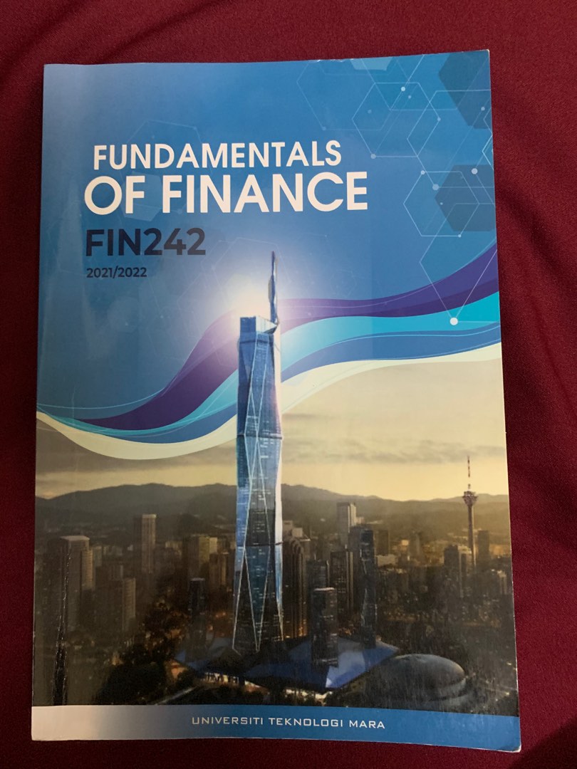 FIN 242 | Fundamentals of Finance, Hobbies & Toys, Books & Magazines ...