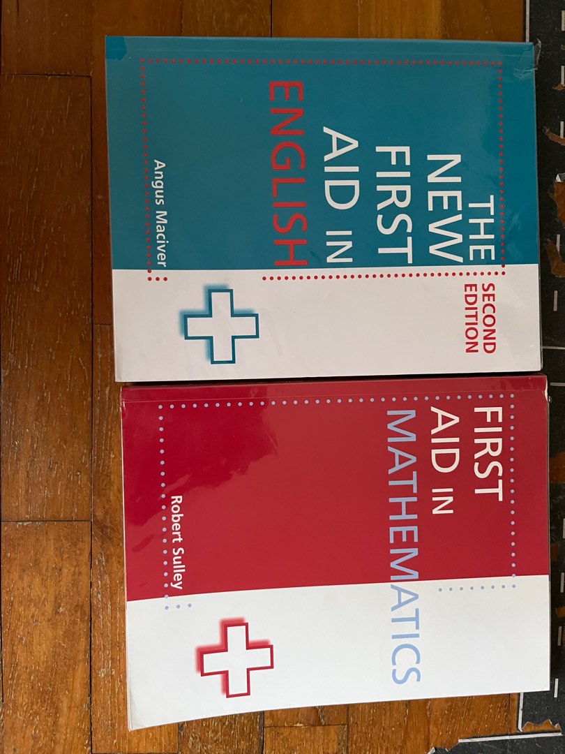 First aid in English, Hobbies & Toys, Books & Magazines, Textbooks on ...