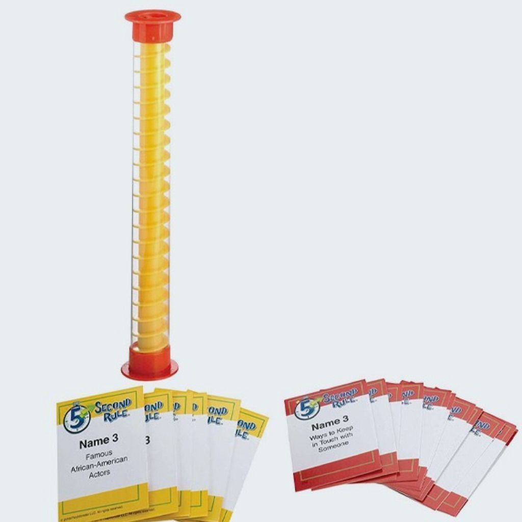 Five Second Rule Board Game (JUNIOR AVAILABLE) Family Bonding Kids ...