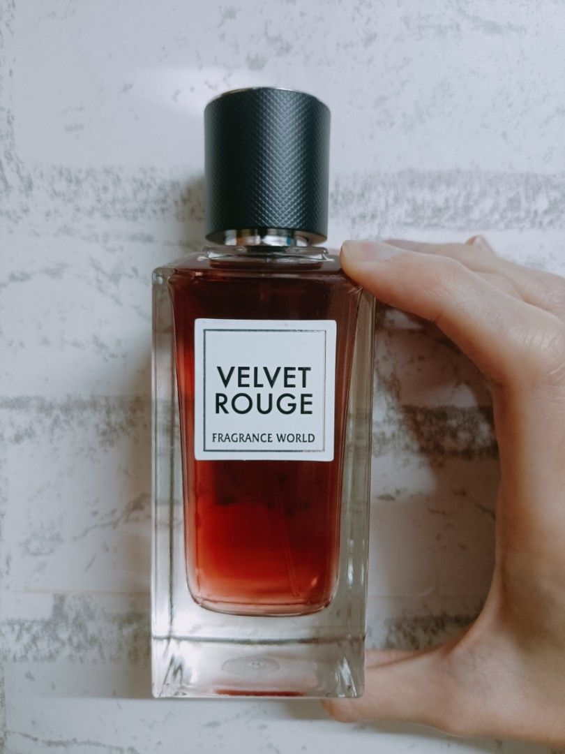 FRAGRANCE WORLD VELVET ROUGE PARTIAL FRAGRANCE/PERFUME, Beauty ...