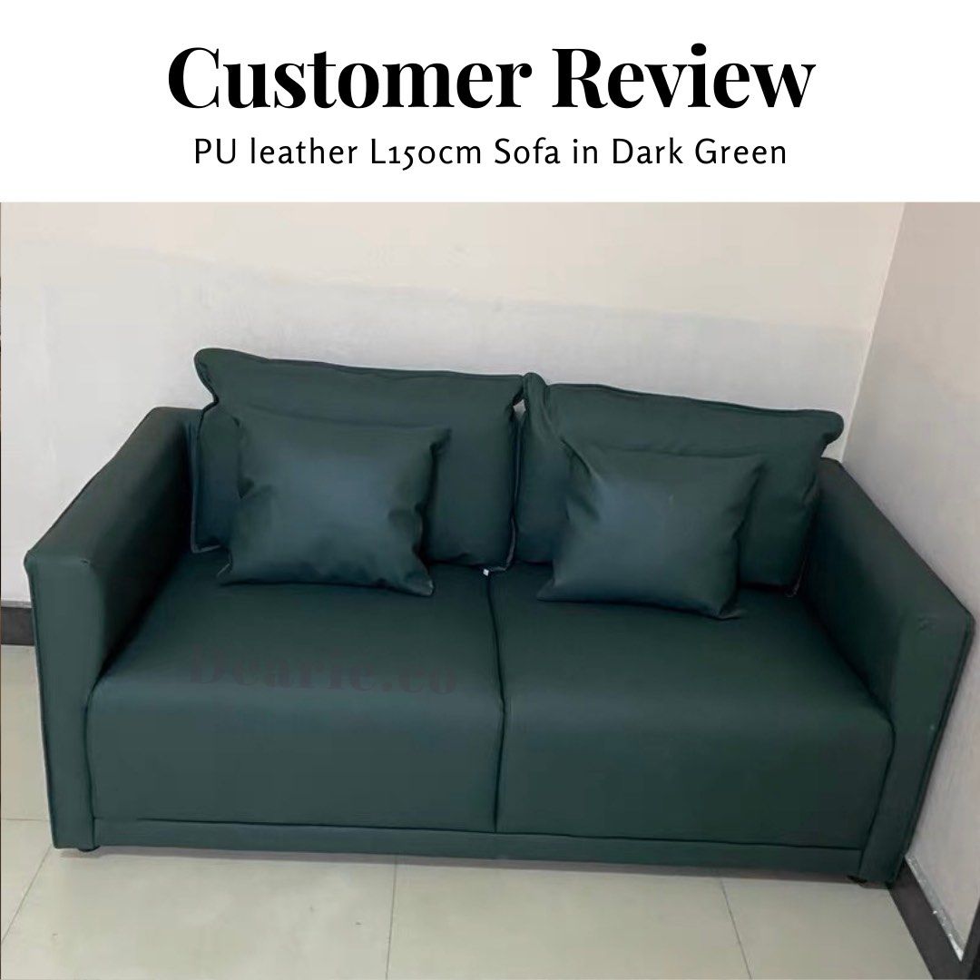 (Free delivery) brand new PU Leather sofa easy clean 4 seater 2 seater ...