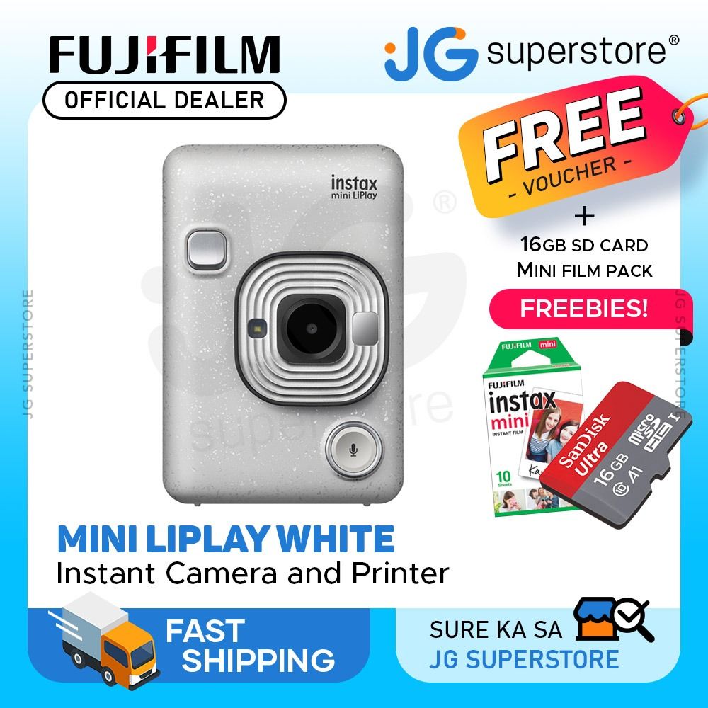 Fujifilm Instax Mini LiPlay Hybrid Instant Camera Smartphone Printer ...