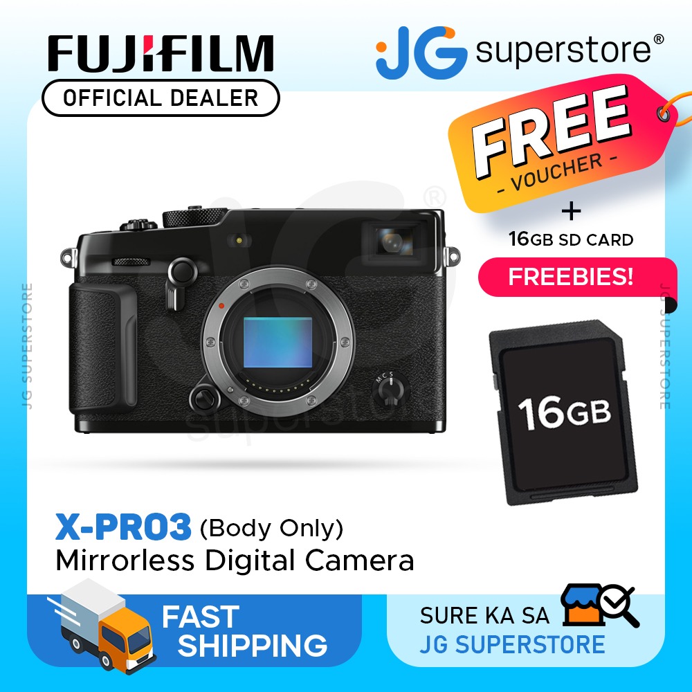 Fujifilm X-Pro3 Mirrorless Digital Camera with APS-C CMOS Sensors, Tilting Touchscreen LCD ...