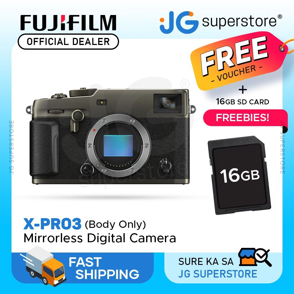 Fujifilm X-Pro3 Mirrorless Digital Camera with APS-C CMOS Sensors ...