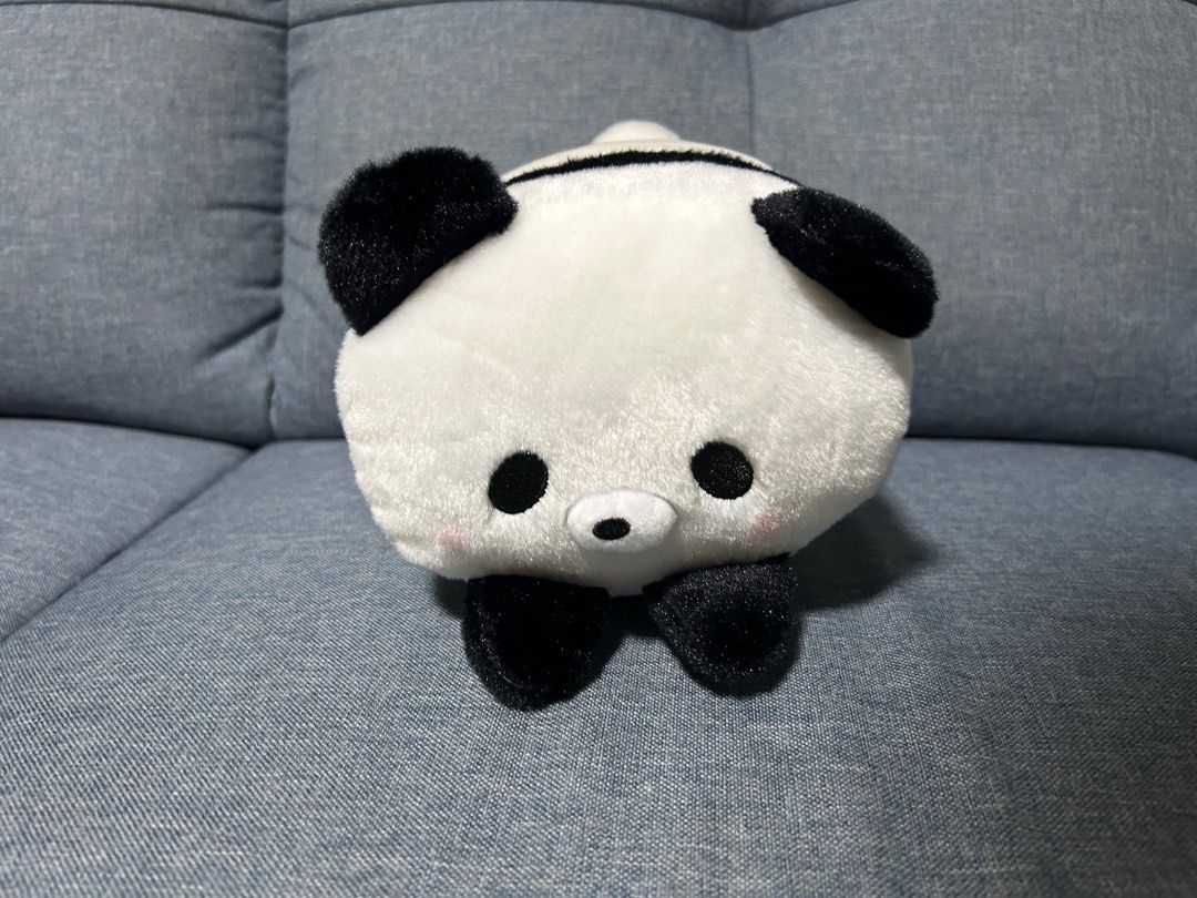 Fun claw cute panda soft toy plush plushie lying flat laying, Babies ...