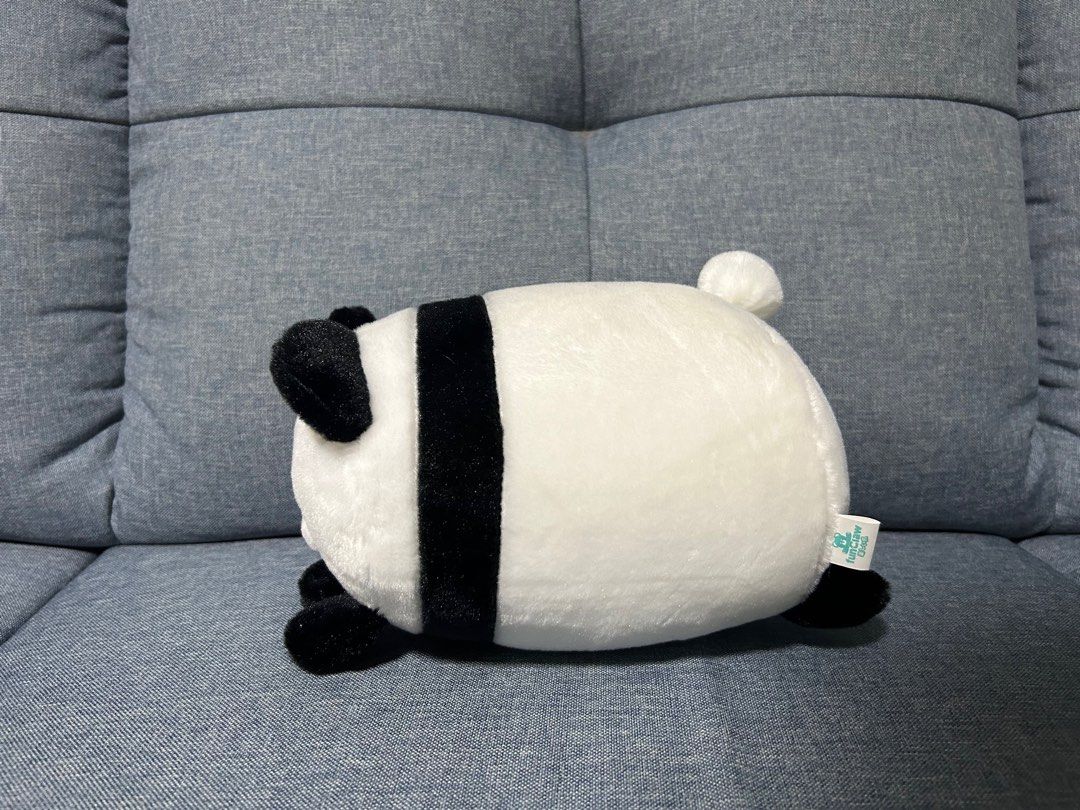Fun claw cute panda soft toy plush plushie lying flat laying, Babies ...