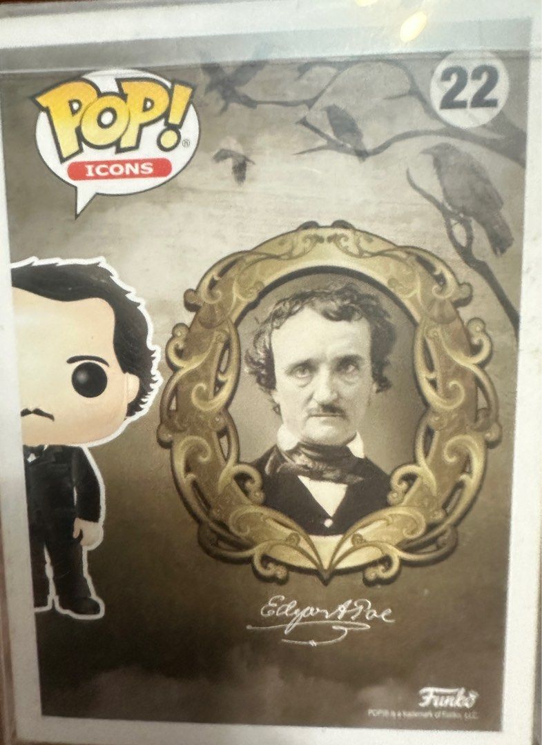 Funko Edgar Allan Poe Limited edition, Hobbies & Toys, Toys & Games on ...