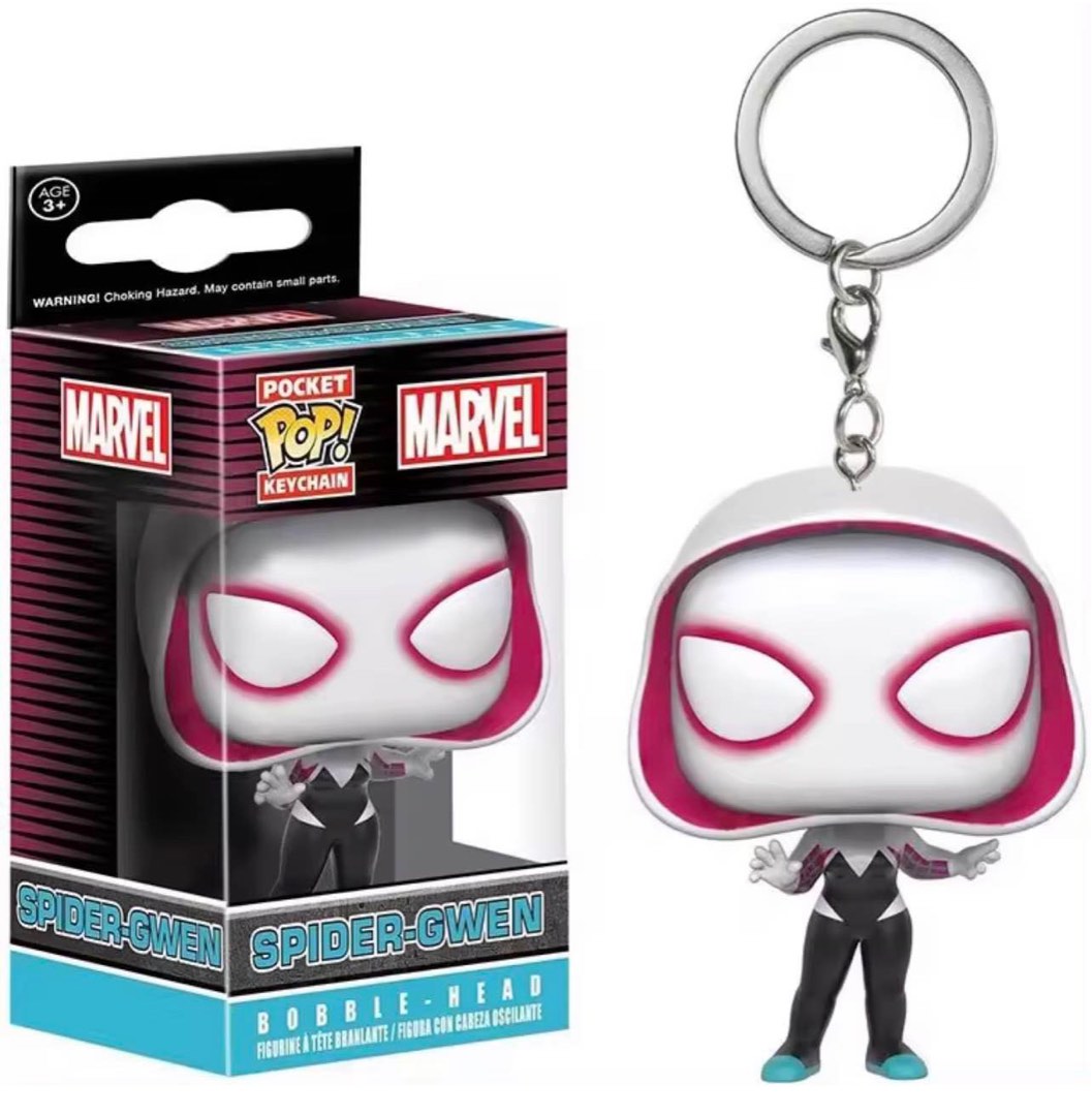 Funko Pop! Keychain: Spider-Man: Across the Spider-Verse - Spider-Man ...