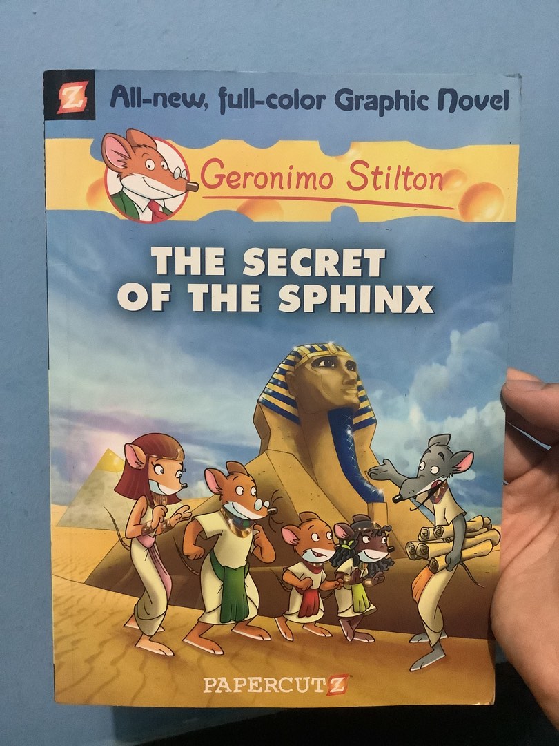 Geronimo Stilton The Secret Of The Sphinx, Hobbies & Toys, Books ...