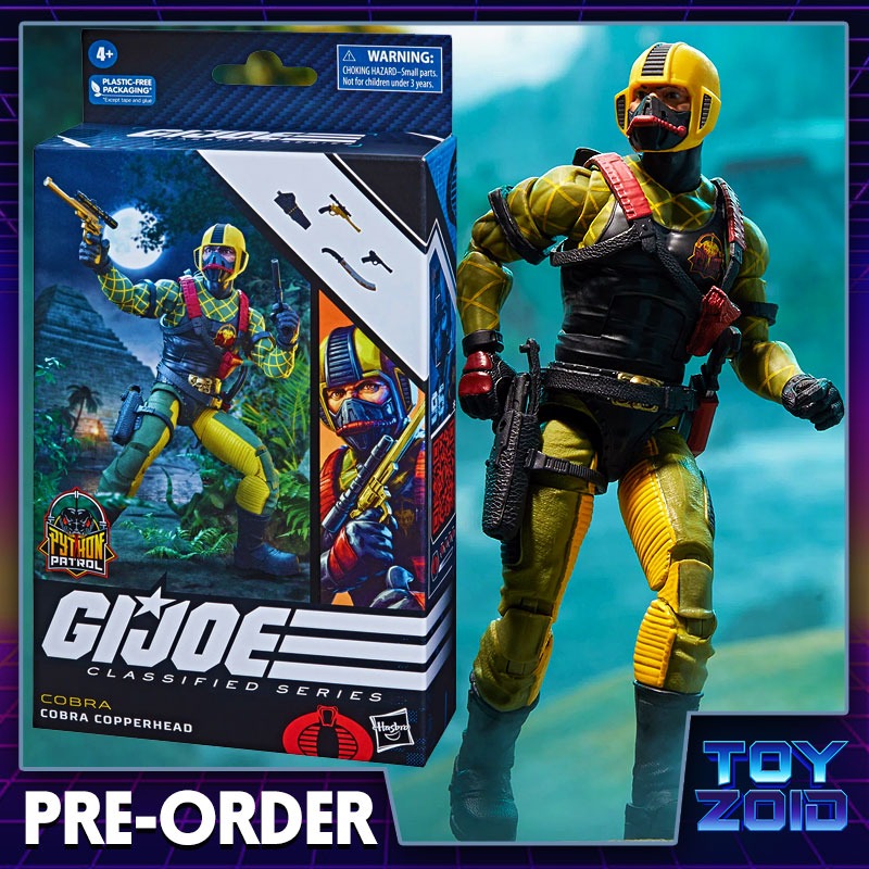 G.I. Joe Classified Series Python Patrol Cobra Copperhead Exclusive ...