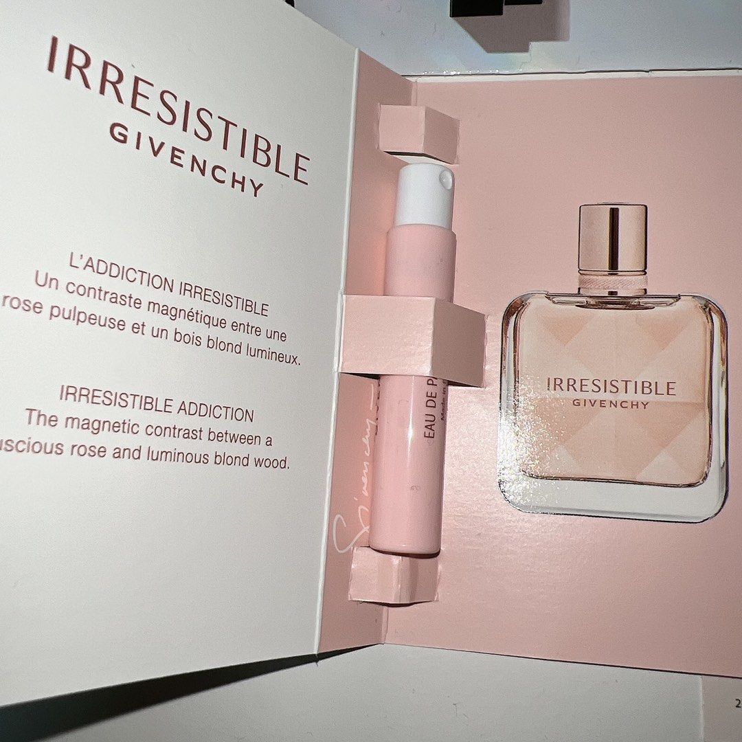 Givenchy Samples - Irresistable EDP 1ml, Prisme Libre Skin-Caring Glow ...
