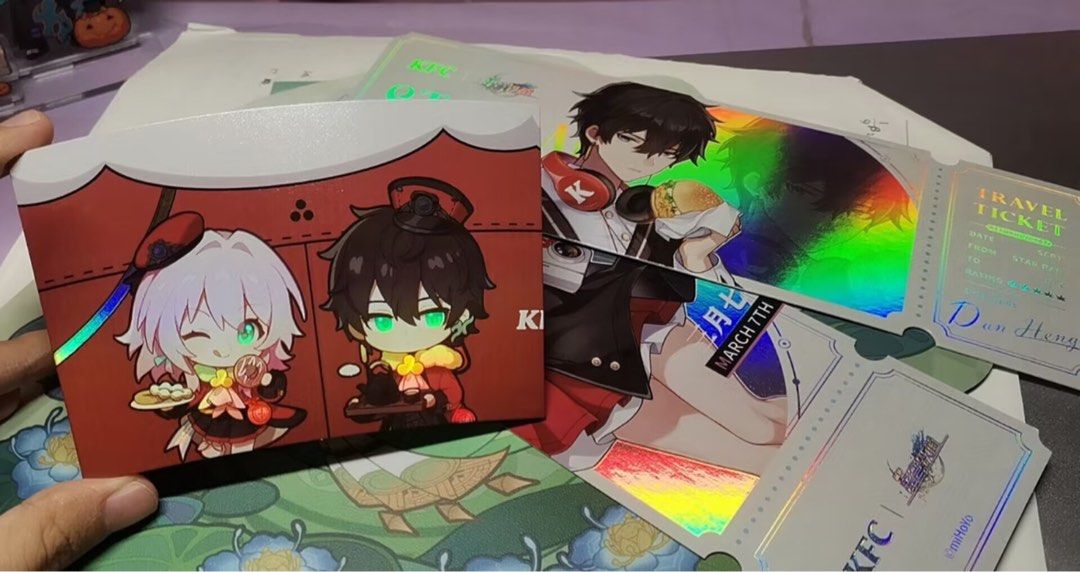 [GO] Honkai Star Rail HSR x KFC collab, Hobbies & Toys, Memorabilia ...