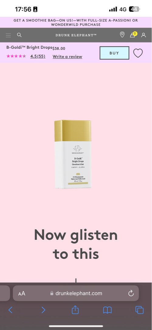 Goldi drops Drunk Elephant, Beauty & Personal Care, Face, Face Care on ...
