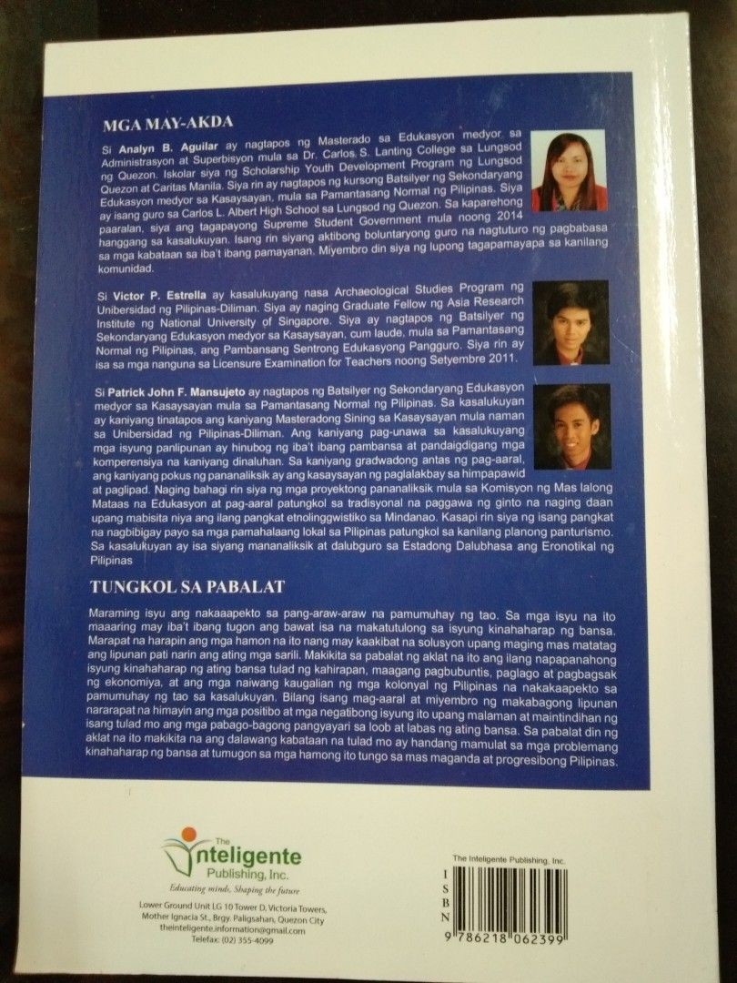 Grade 10 Araling Panlipunan Alab: Kontemporaryong Isyu, Hobbies & Toys ...