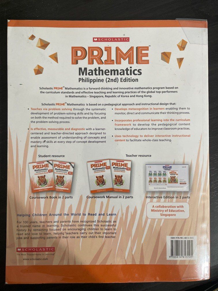 Grade 4 Books - Prime Mathematics 4B, Hobbies & Toys, Books & Magazines ...