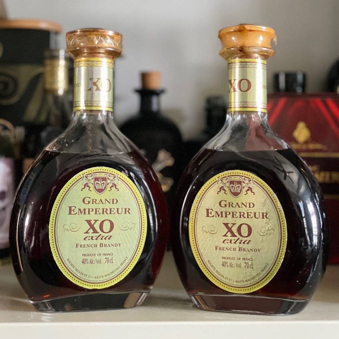 Grand Empereur XO Cognac French Brandy 700ml, Food & Drinks, Alcoholic Beverages on Carousell