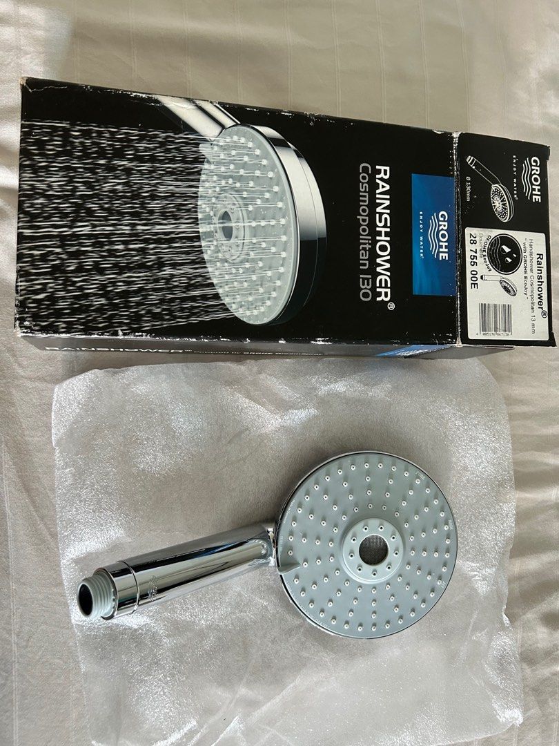 Grohe Rainshower Cosmopolitan 130, Furniture & Home Living, Bathroom ...