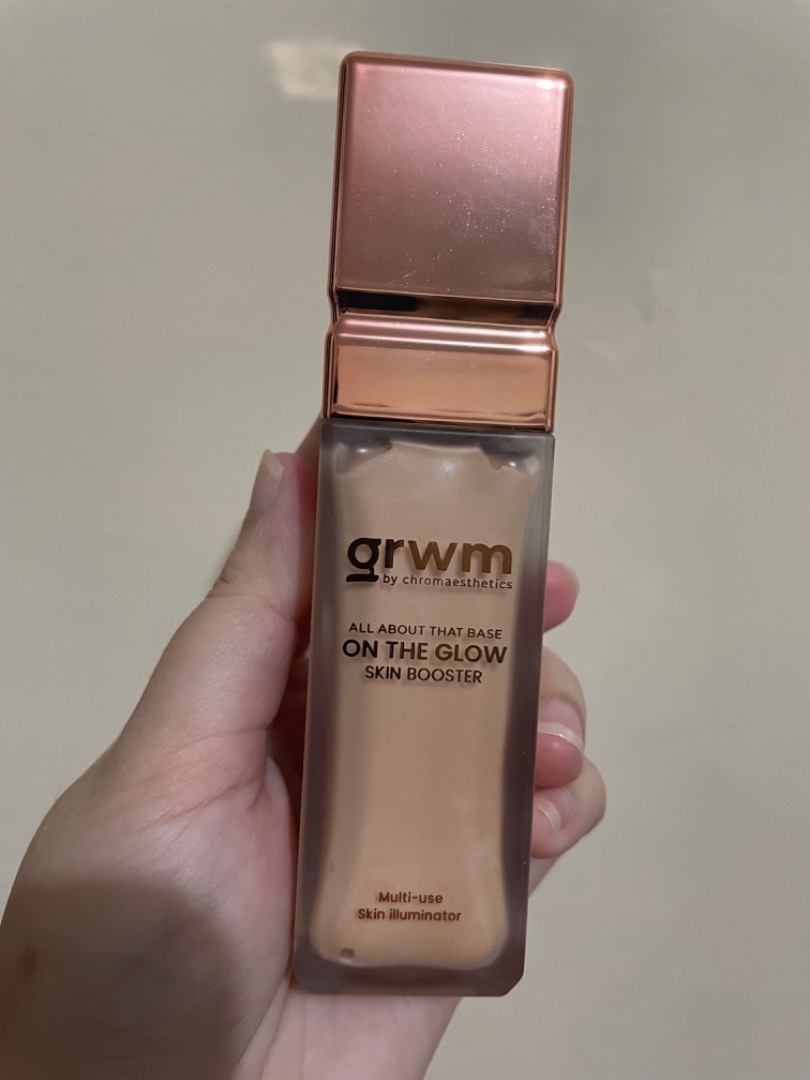 GRWM glow skin booster, Beauty & Personal Care, Face, Makeup on Carousell