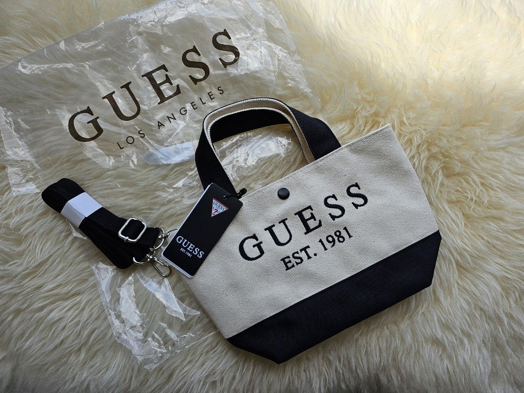 Guess Mini Tote Bag, Women's Fashion, Bags & Wallets, Tote Bags on ...