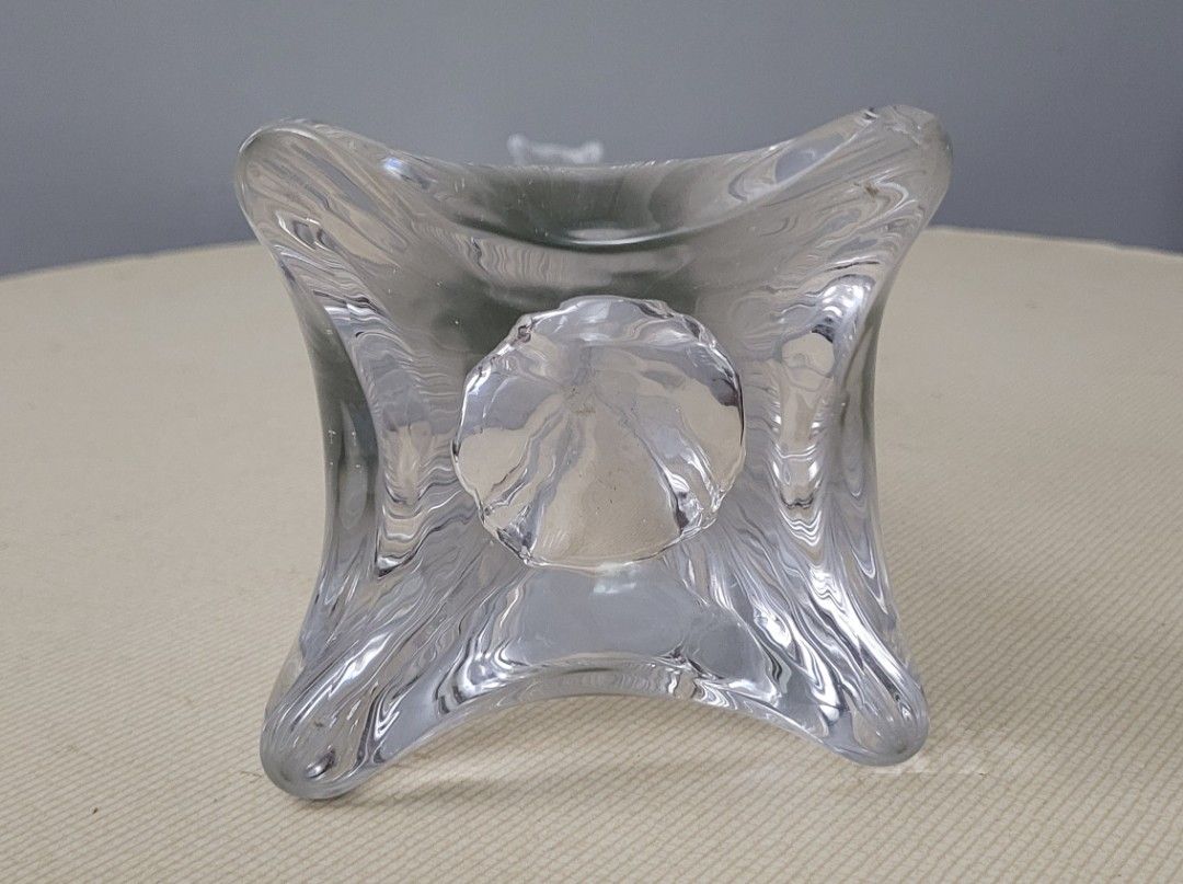 Hand blown clear glass vase, Furniture & Home Living, Home Decor, Vases ... Hand blown clear glass vase, Furniture & Home Living, Home Decor, Vases ...