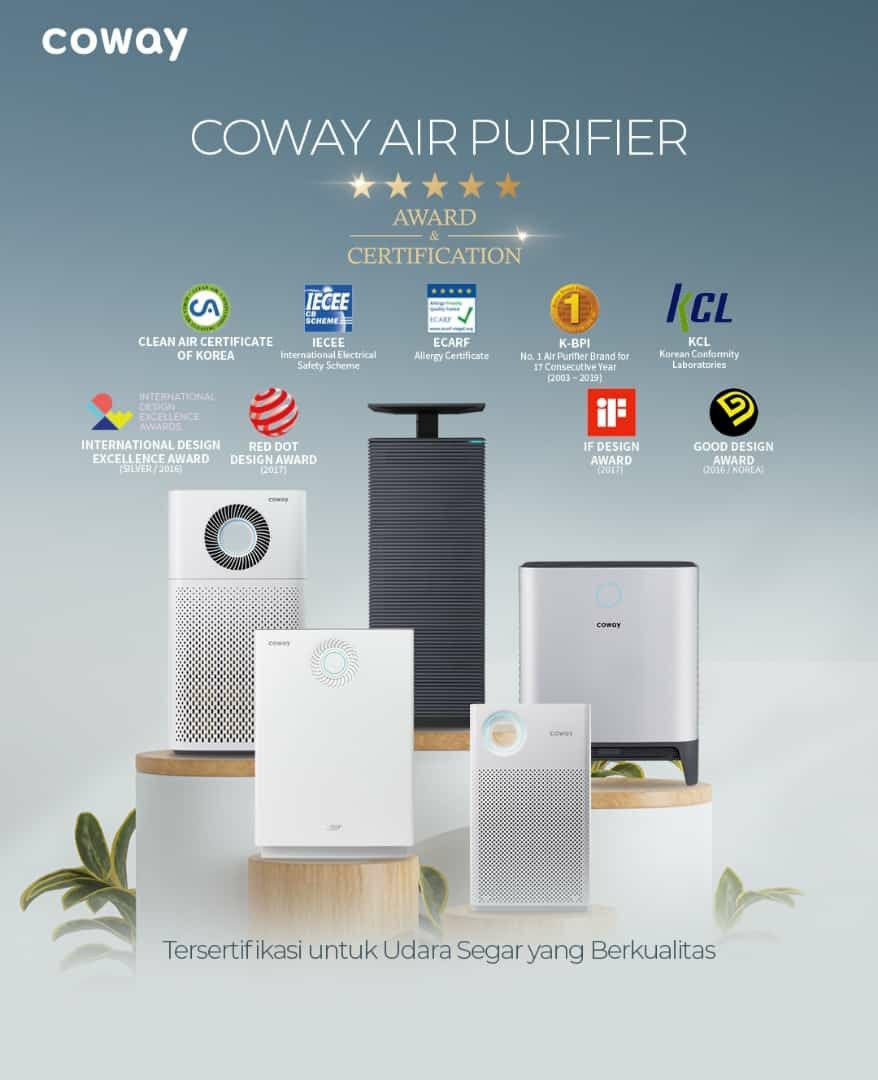 HIDUP SEHAT BERSAMA WATER PURIFIER DAN AIR PURIFIER DARI COWAY, Barang ...