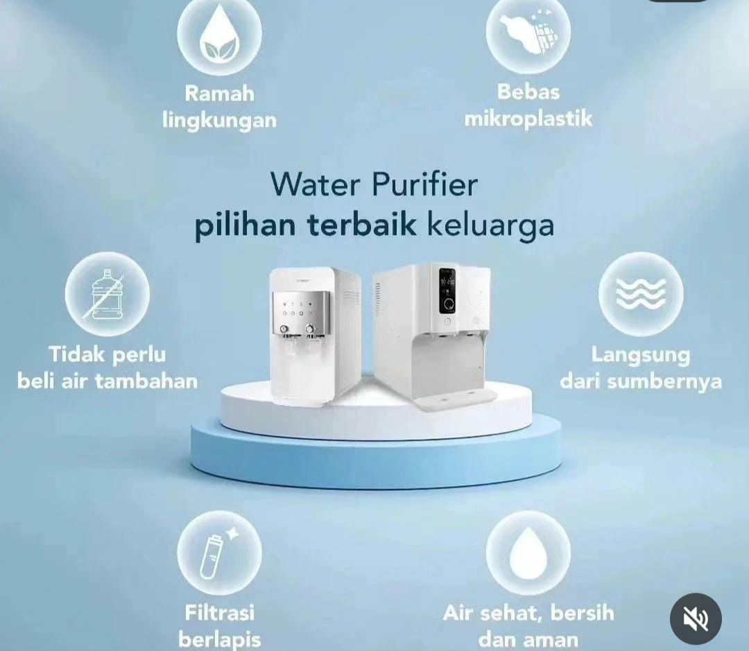 HIDUP SEHAT BERSAMA WATER PURIFIER DAN AIR PURIFIER DARI COWAY, Barang ...