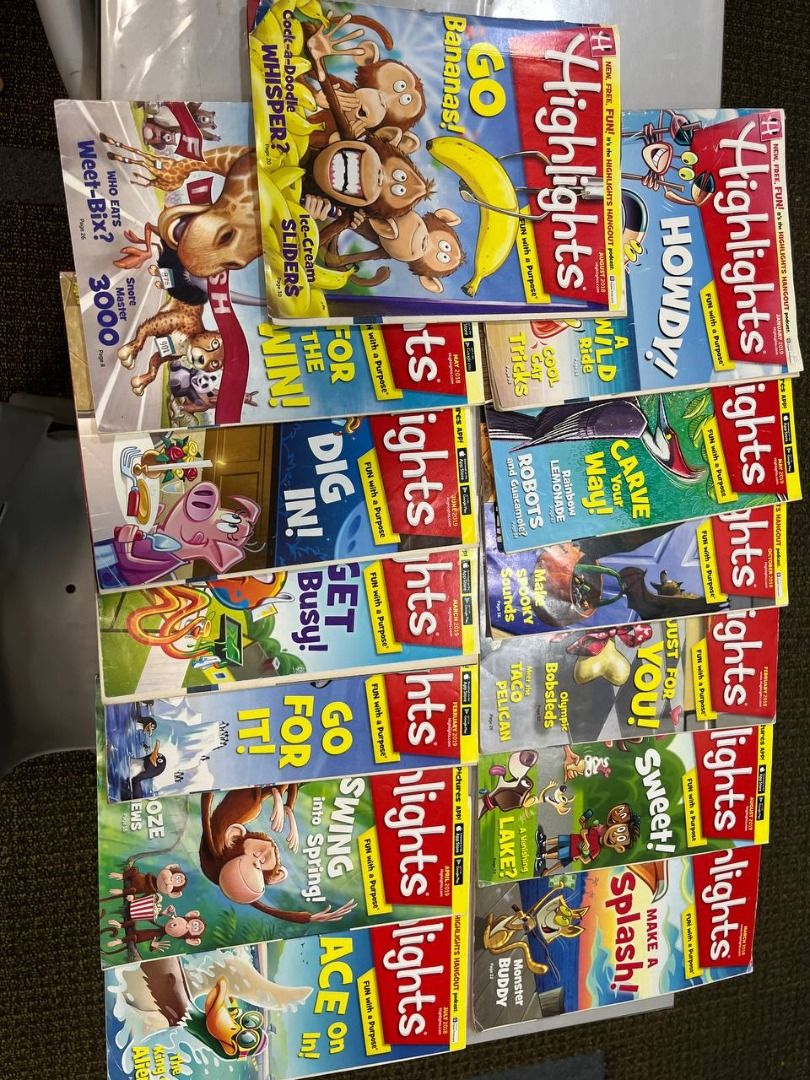 Highlights Magazines (FREE), Hobbies & Toys, Books & Magazines ...
