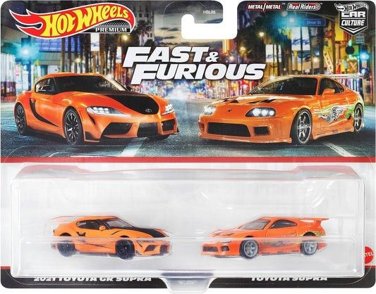 Hot Wheels FnF Supra 2 Packs, Hobbies & Toys, Toys & Games on Carousell