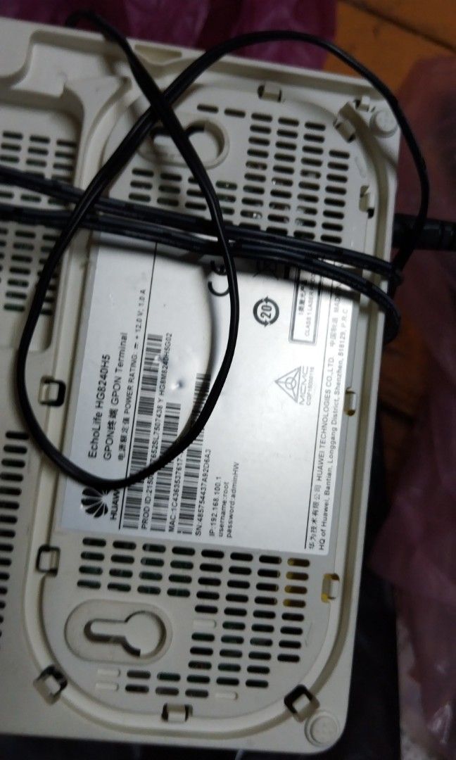 Huawei Modem Echolife Gpon Terminals Computers And Tech Parts And Accessories Networking On Carousell
