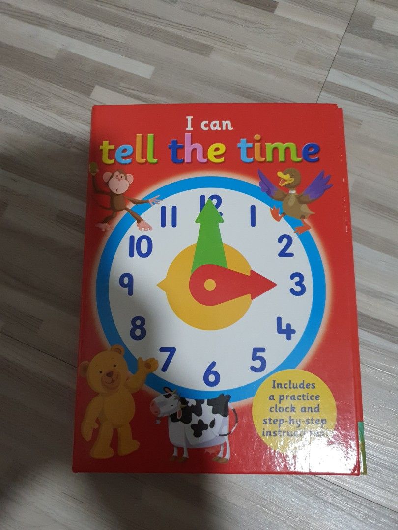 I can tell time book, Hobbies & Toys, Books & Magazines, Children's ...