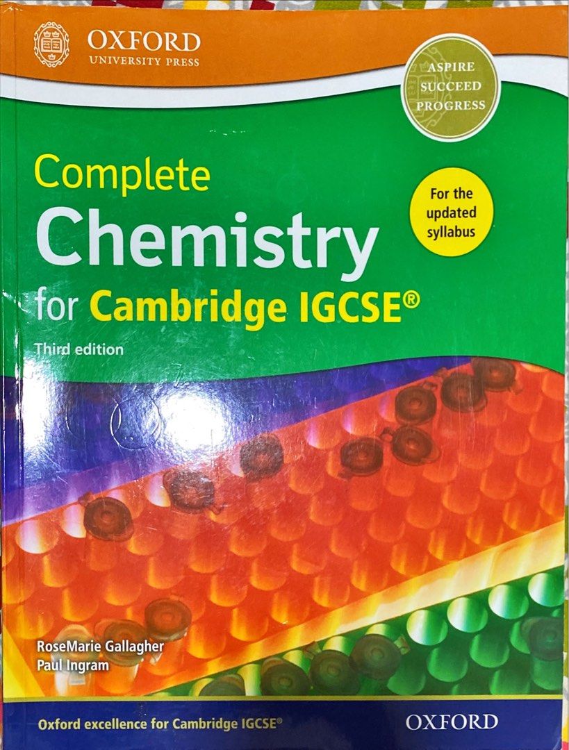 Igcse Chemistry Text Book Cambridge Hobbies Toys Books