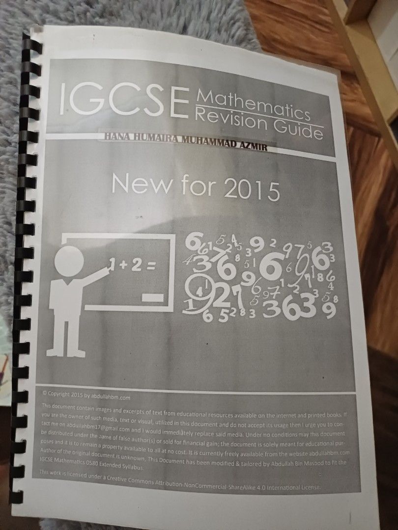 Igcse Textbook Hobbies And Toys Books And Magazines Textbooks On Carousell