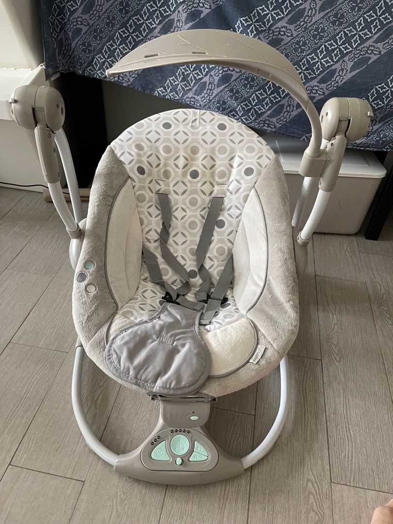 Ingenuity Convert me Swing 2 in 1 Seat Electronic Baby Portable Swing ...