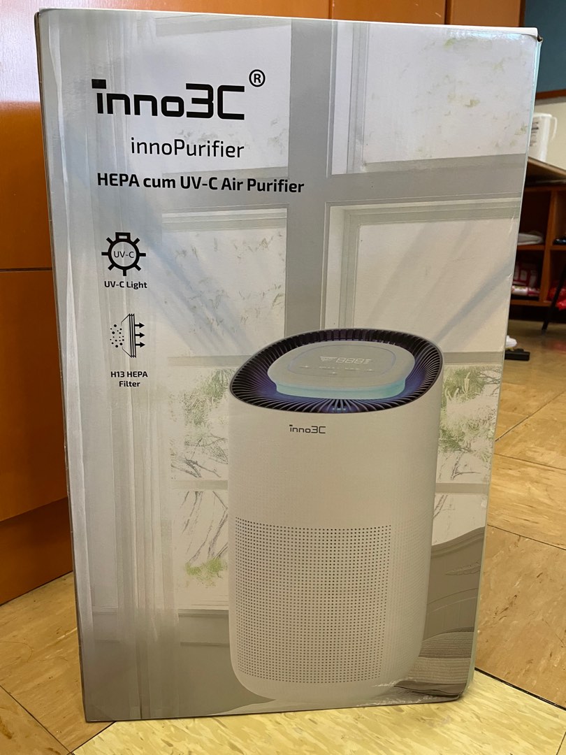 inno3C HEPA cum UV-C Air Purifier, 家庭電器, 空氣清新機及抽濕機 - Carousell