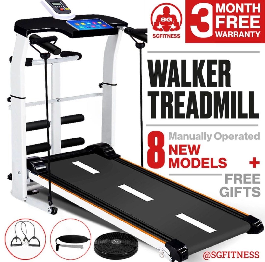 [INSTOCK] Manual Treadmill / No Electricity, Sports Equipment, Exercise ...