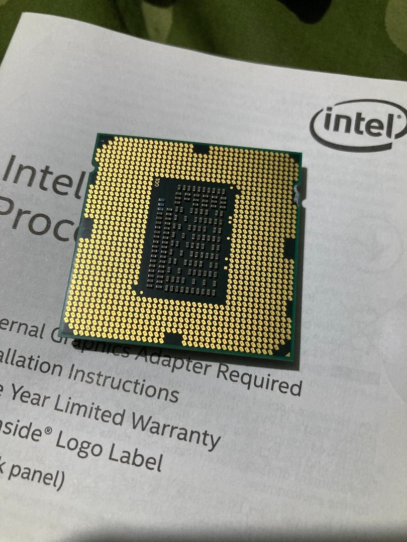 Intel i5 2nd Gen with Heatsink, Computers & Tech, Parts & Accessories ...