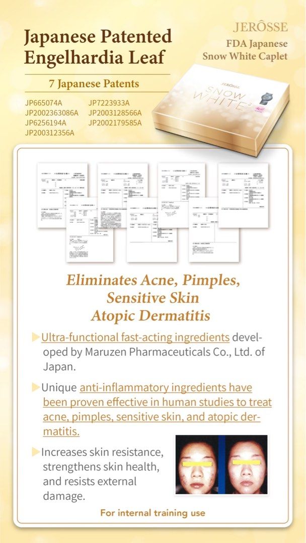 International award winning Snow White reduces dark spots & brightens ...