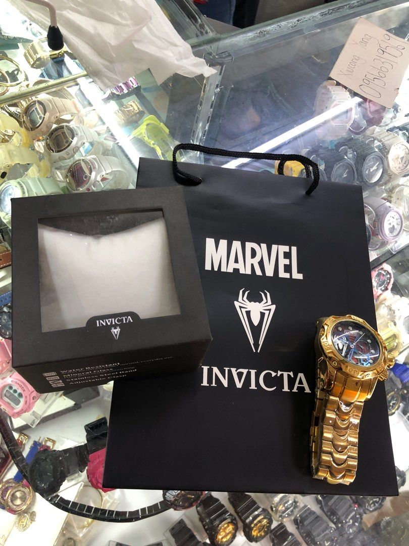 Invicta Spider-Man watch, Men's Fashion, Watches & Accessories, Watches ...