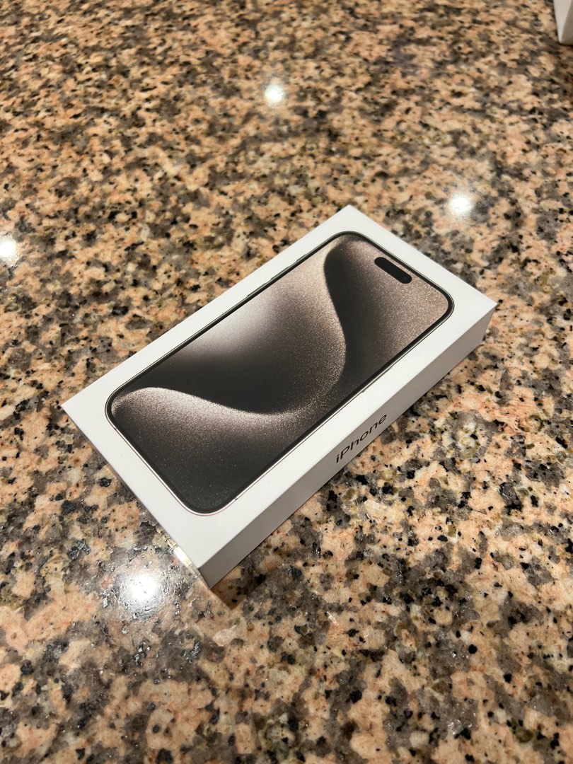 iPhone 15 Pro Natural Titanium 256gb, Mobile Phones & Gadgets, Mobile ...