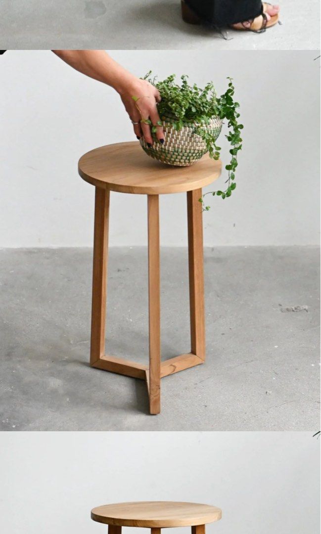 X2 Island Living Lanai Round Side Table, Furniture & Home Living ...