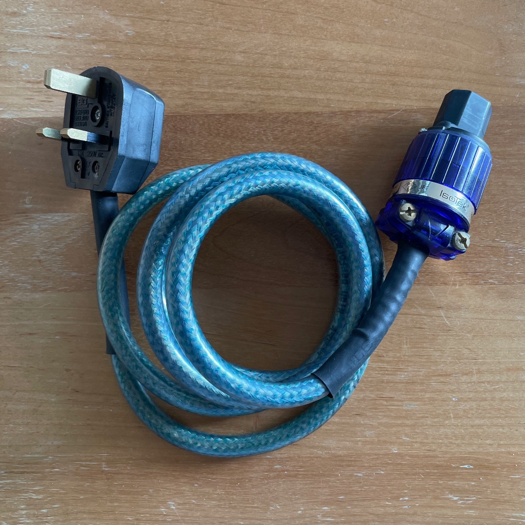 Isotek Elite High-Quality Mains Cable 1.5m, Audio, Other Audio ...